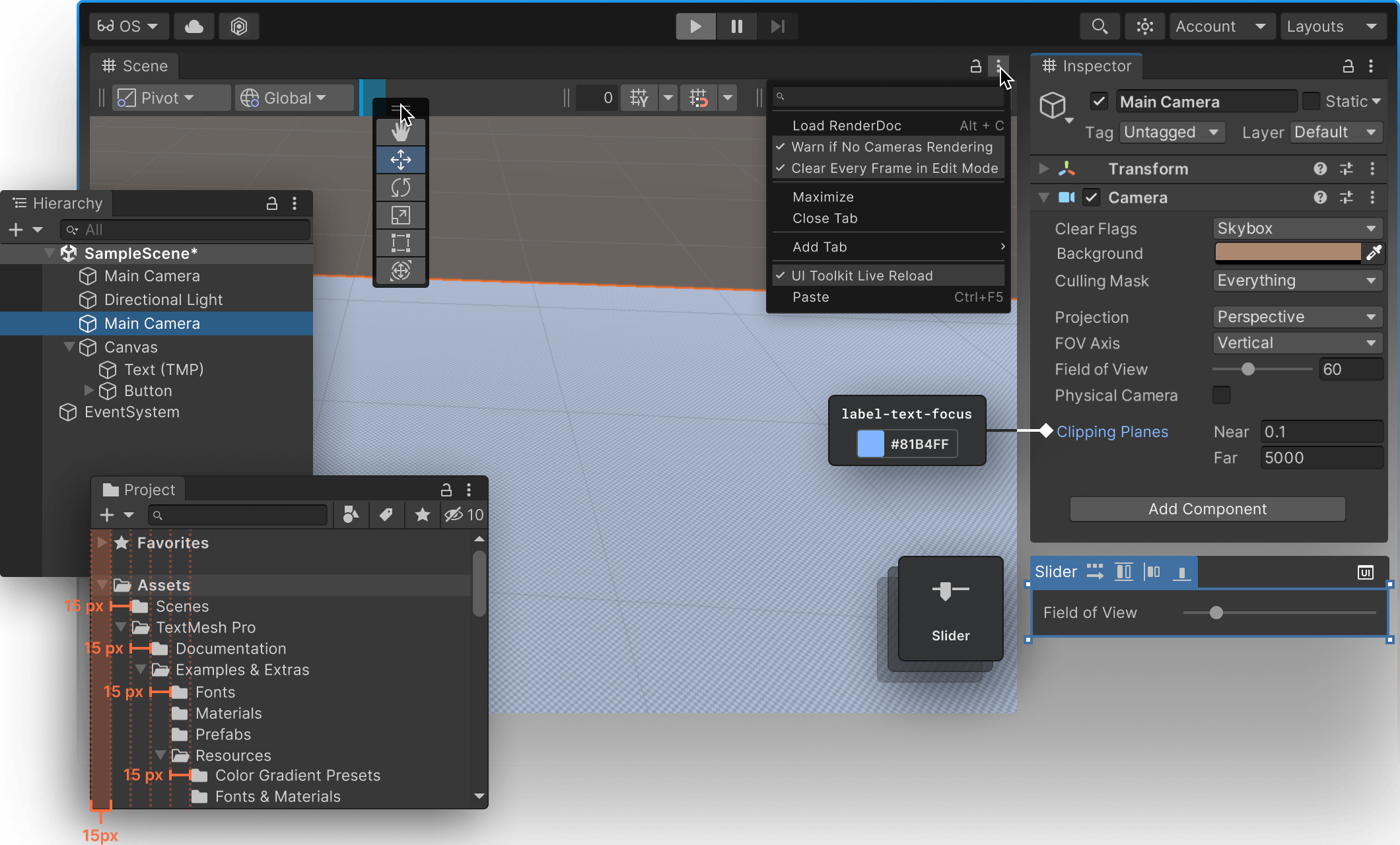 Unity | Editor Foundations Design System